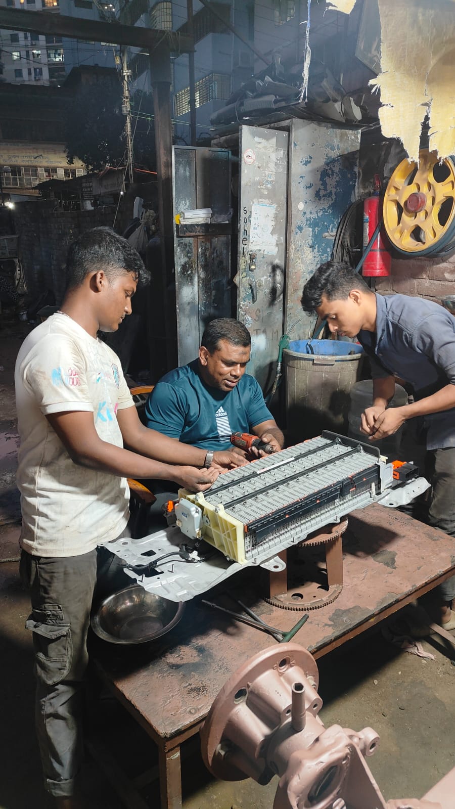 Hybrid Car Servicing - Masud Motor Workshop